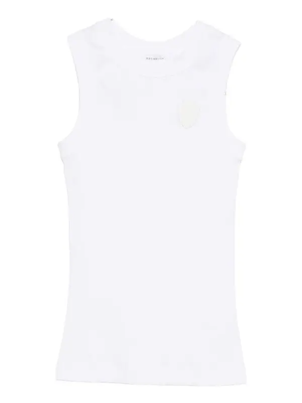 Brunello Cucinelli Cotton Tank Top - White