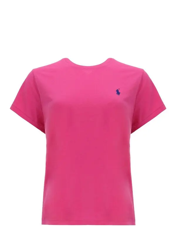 Polo Ralph Lauren T-shirt With Logo - Pink
