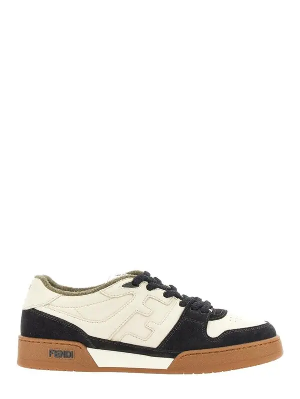 Fendi Low Top Sneakers - Black