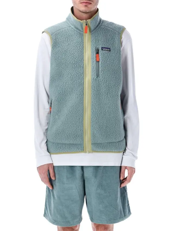 Patagonia Retro Pile Fleece Vest - Blu Sage