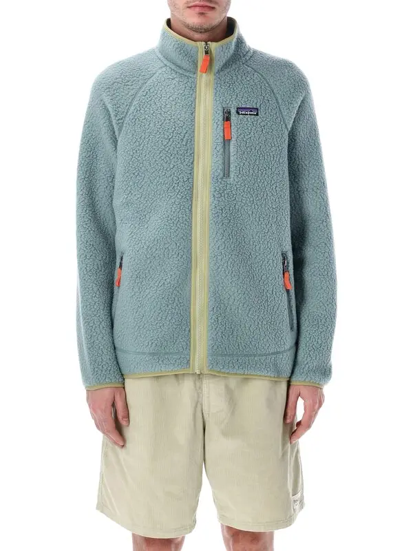 Patagonia Retro Pile Fleece Jacket - Blue Sage