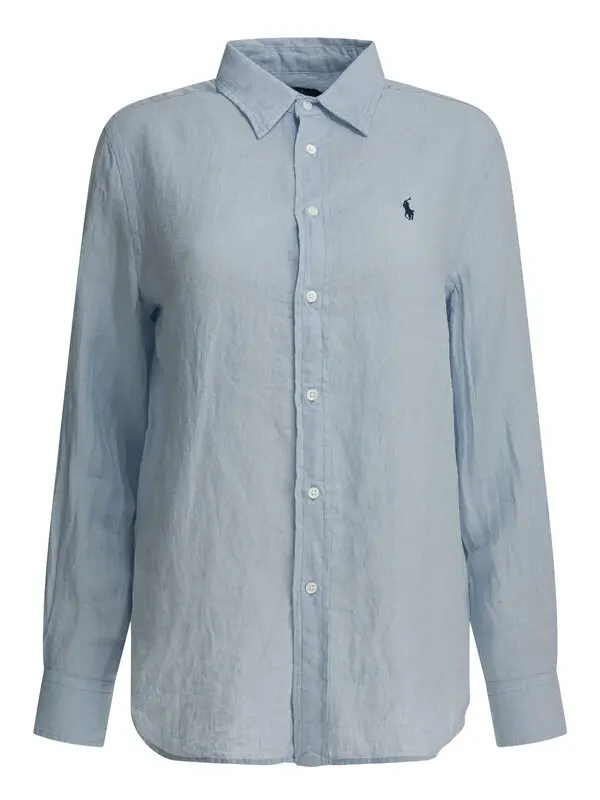 Polo Ralph Lauren Logo Shirt - Light Blue