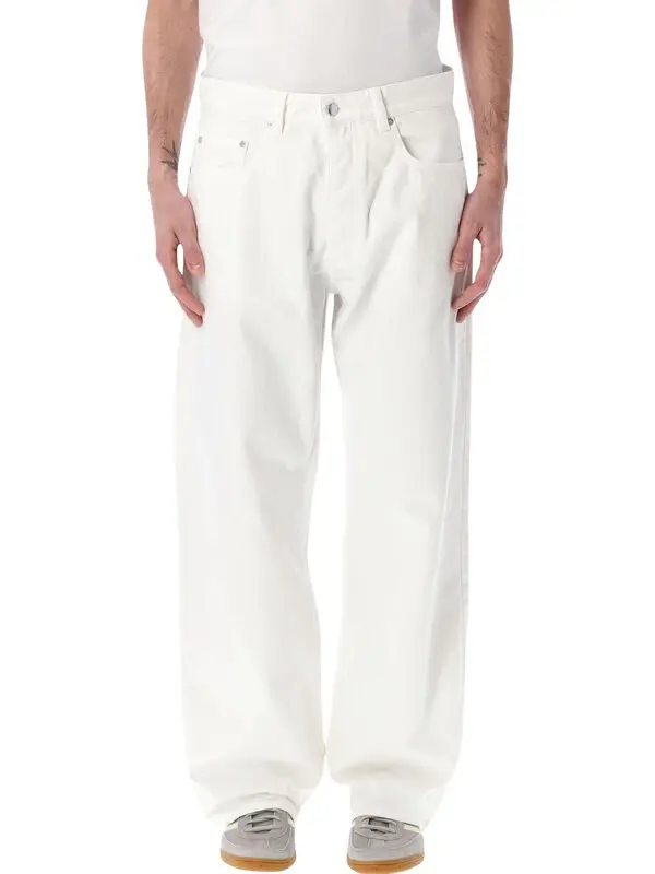 ICON DENIM LOS ANGELES Wide-leg Denim Jeans - White