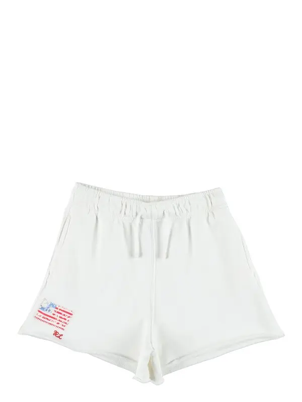 Polo Ralph Lauren Cotton Terry Shorts - White