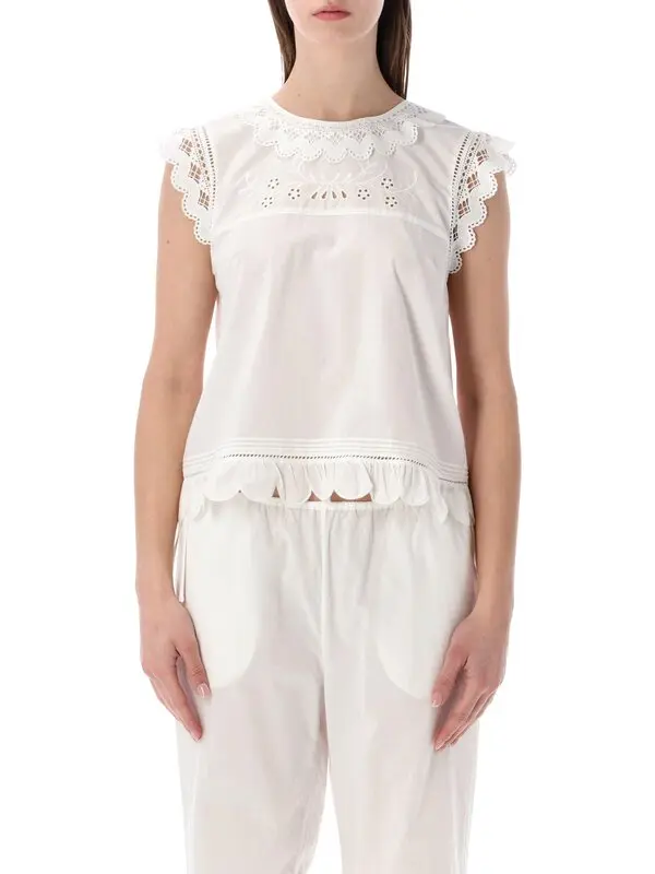 THE GARMENT Kirsten Cloth Top - White
