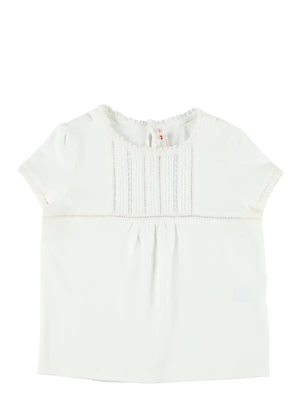 Bonpoint Capricia T-shirt - Upb Blanc Lait