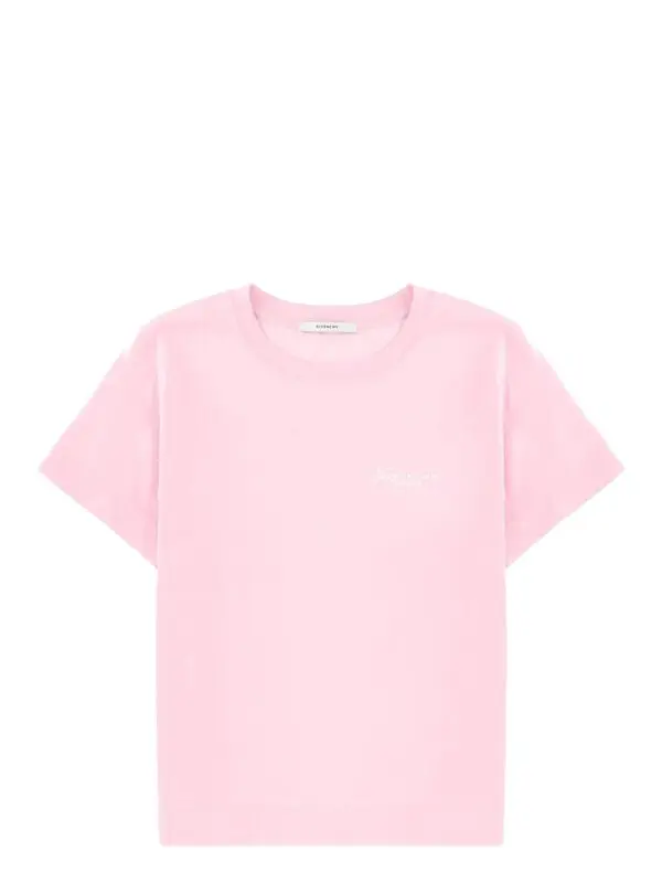 Givenchy T-shirt With Logo - Pink