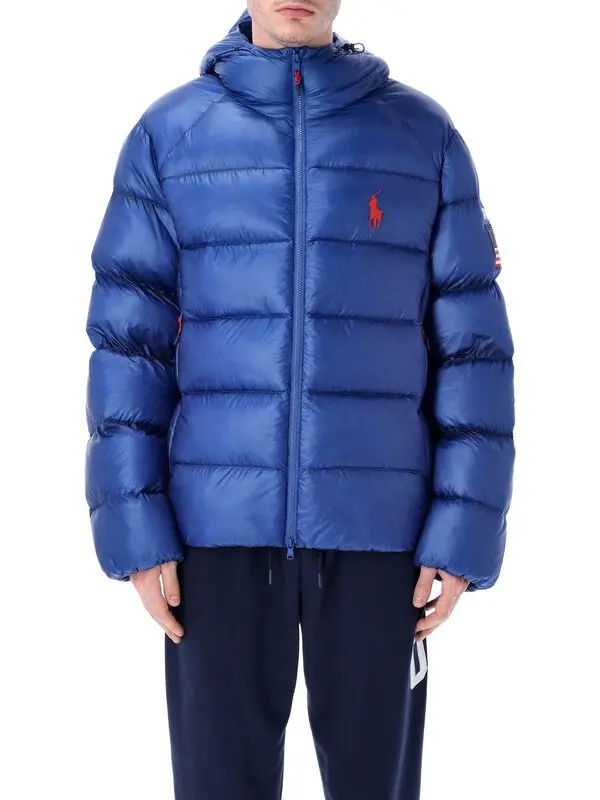 Polo Ralph Lauren Hawthorne Flag Down Jacket - Blue