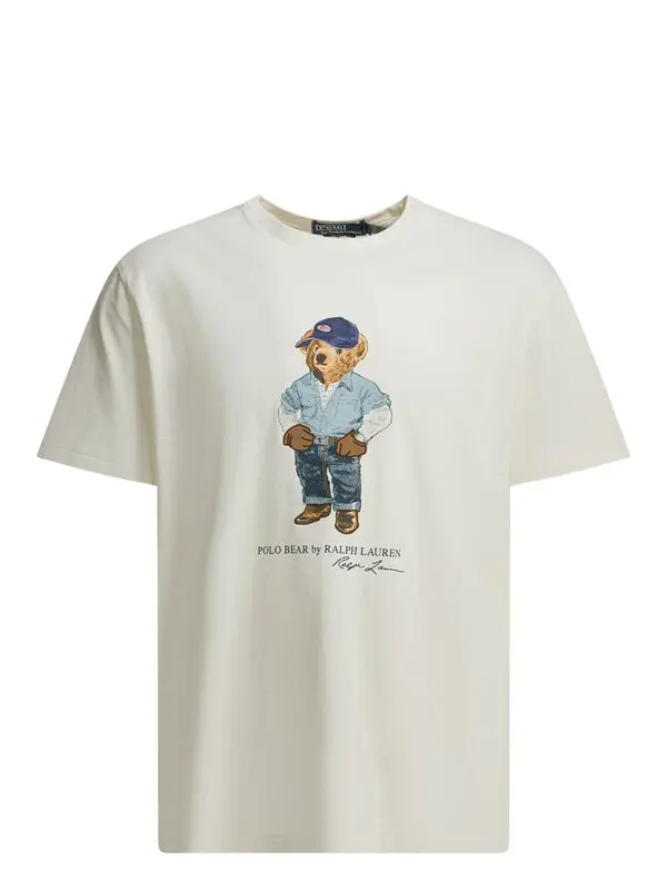 Polo Ralph Lauren Polo Bear' Crewneck T Shirt - White