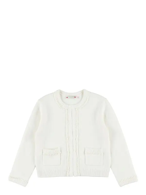 Bonpoint Laine Cardigan - White
