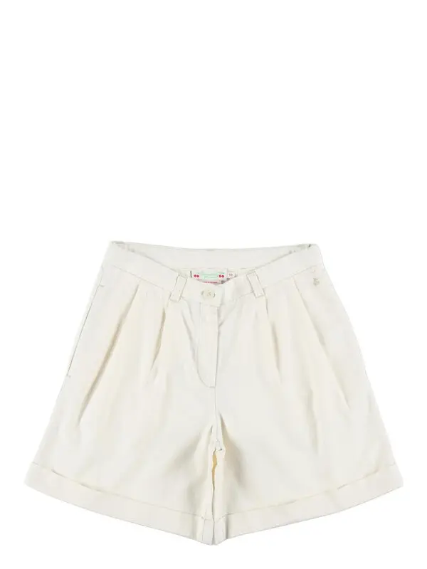Bonpoint Chambray Lindsey Shorts - Milk White