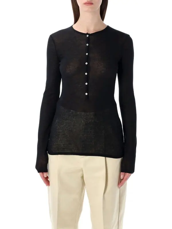Soeur Isabella Long-sleeve Top - Black