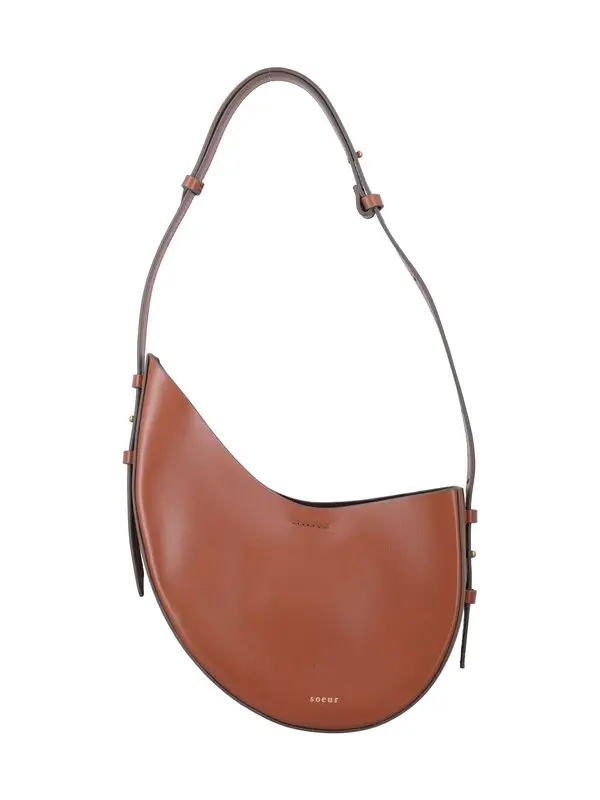 Soeur Leather Wino Shoulder Bag - Naturel