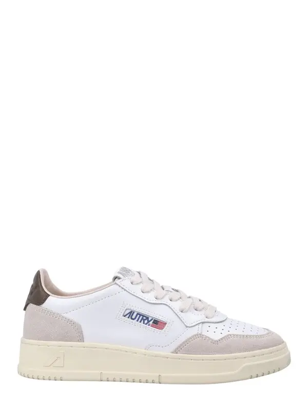 AUTRY Medalist Low Sneakers - White Teak