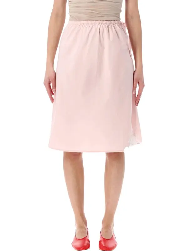 Soeur Houna Midi Skirt - Rose Pale