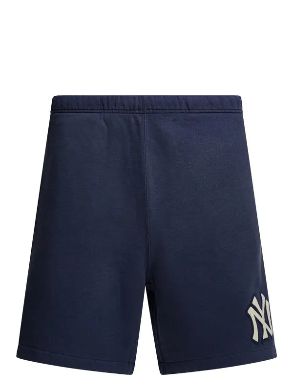 Polo Ralph Lauren Logo Cotton Overalls Shorts - Blue