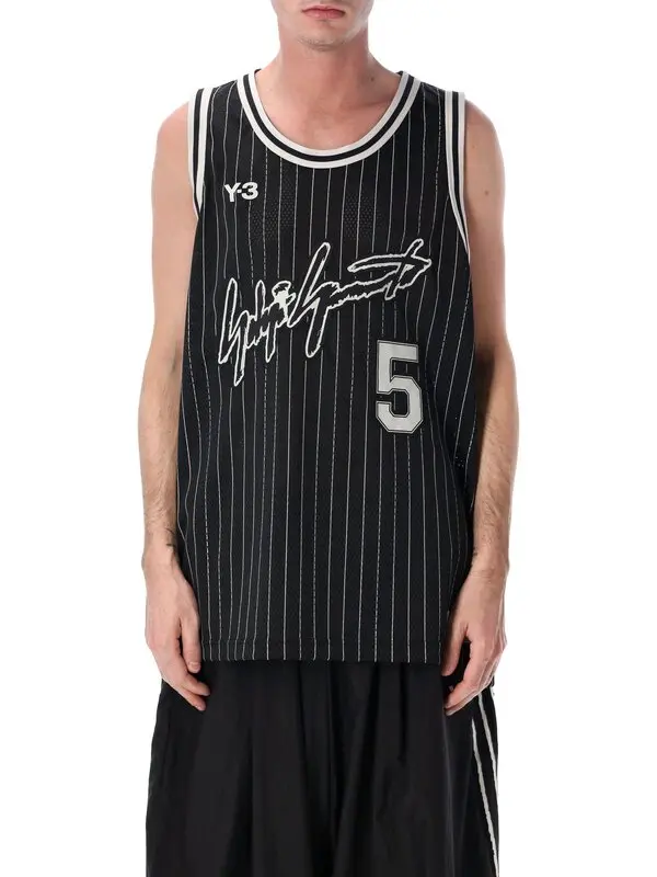 Y3 Anthony Edwards Basketball Tank - Black