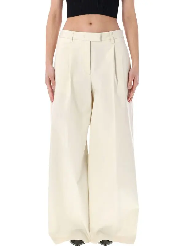 THE LATEST Deva Wide-leg Pants - White