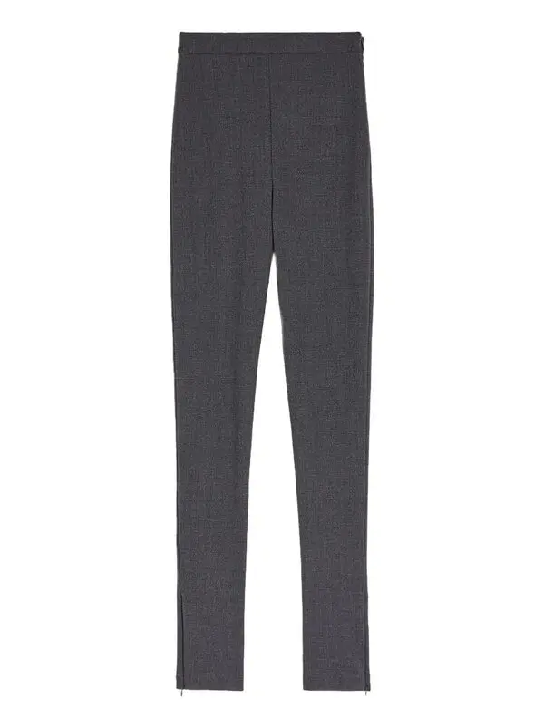 JIL SANDER Slim Wool Trousers - Grey
