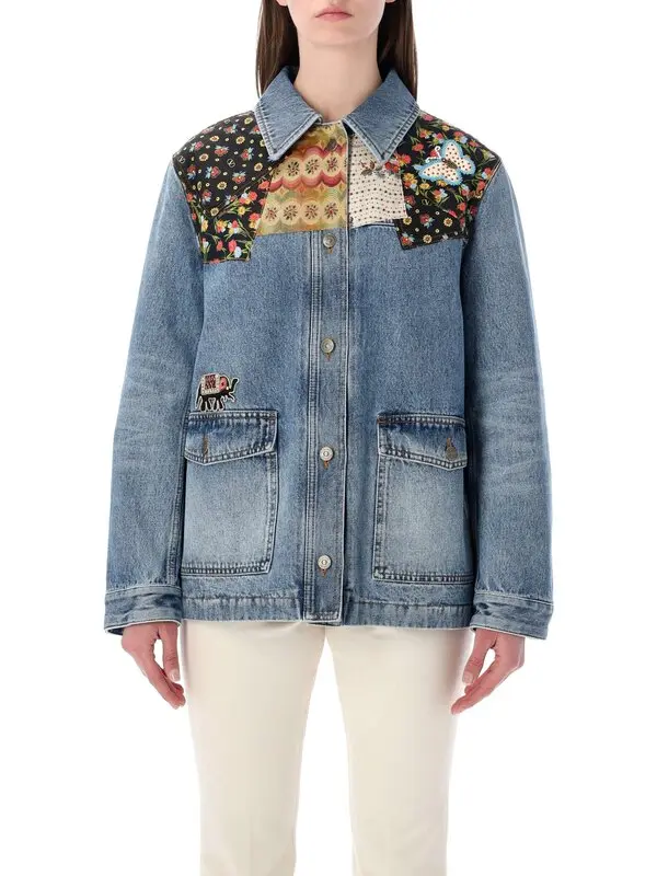 Valentino Garavani Denim Jacket - Blue