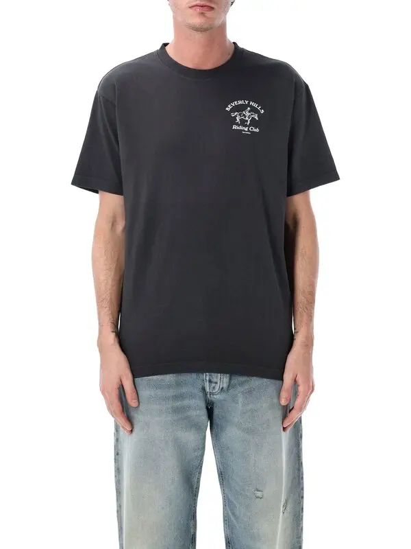 SPORTY & RICH T Shirts And Polos - Faded Black