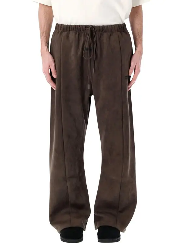 Fear Of God Suede Fleece Flare Pant - Brown