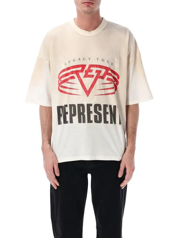 REPRESENT T Shirts And Polos - Washed Ecru