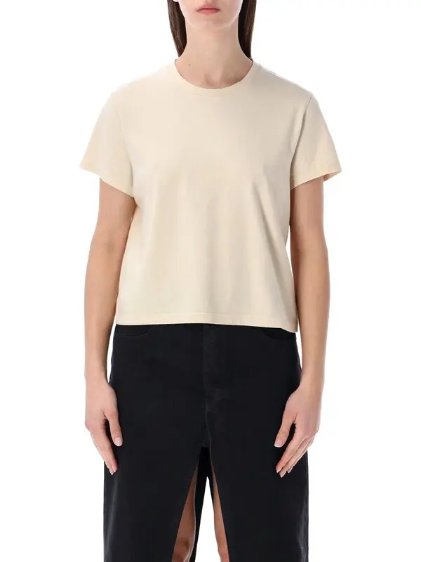 Colorful Standard Organic Boxy Crop Tee - Ivory White