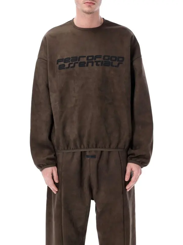 Fear Of God Modern Crewneck Sweatshirt - Brown