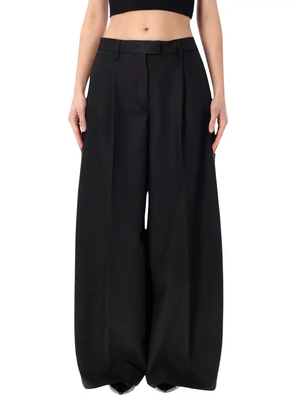 THE LATEST Deva Wide Leg Trousers - Black