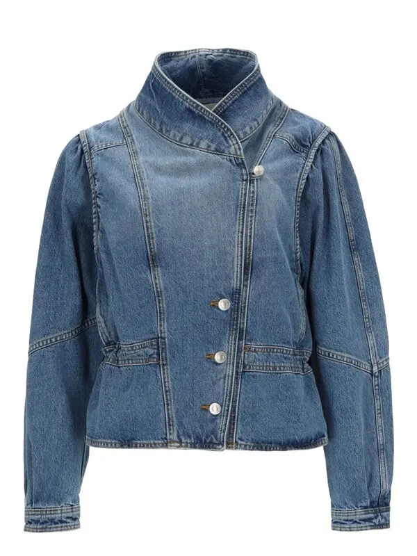 Isabel Marant Dolie Gz Jacket - Denim