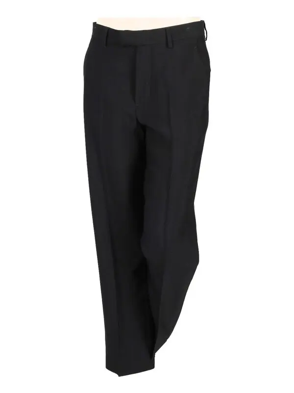 ANN DEMEULEMEESTER Gaelle Slim Fit Cropped Trousers - Black