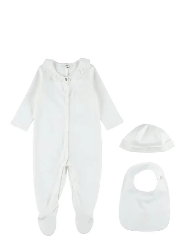 Chloé Clothing Set - White
