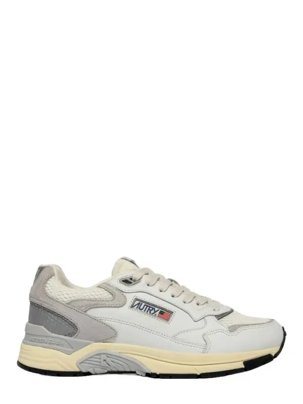 AUTRY Hyperway Low Sneakers - Slea/suemesh Wht/grey