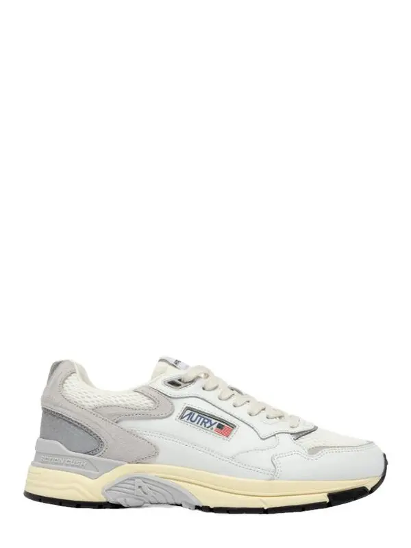 AUTRY Hyperway Low Sneakers - Slea/suemesh Wht/grey