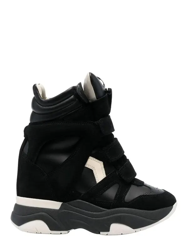 Isabel Marant High-top Wedge Sneakers - Black