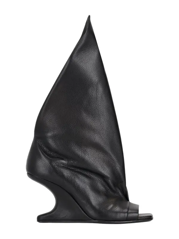 Rick Owens Cantilever 8 Strutter Sandal - Black