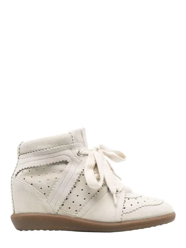 Isabel Marant Bobby Sneakers - Chalk