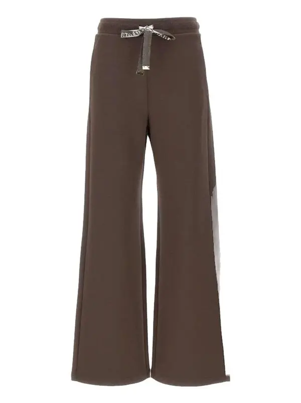 Max Mara Wide-leg Jersey Trousers - Cioccolato