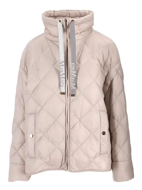 Max Mara Short Padded Jacket - Sabbia