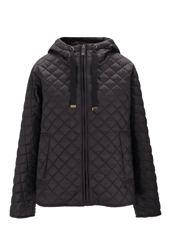 Max Mara Quilted Jacket - Nero
