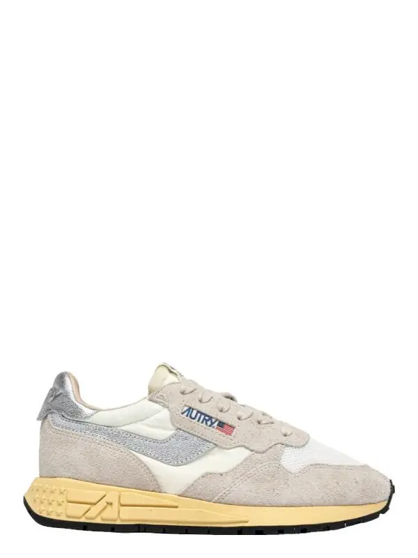 AUTRY Reelwind Low Sneakers - Suedenil/net Wht/silv