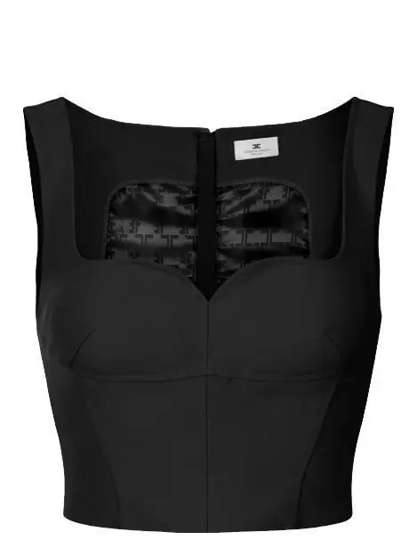 Elisabetta Franchi Top - Nero
