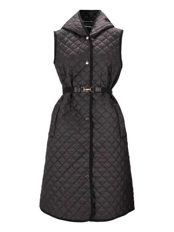 Max Mara Padded Gilet - Nero