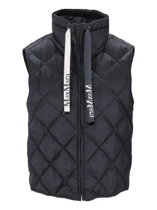 Max Mara Padded Gilet - Blu Notte