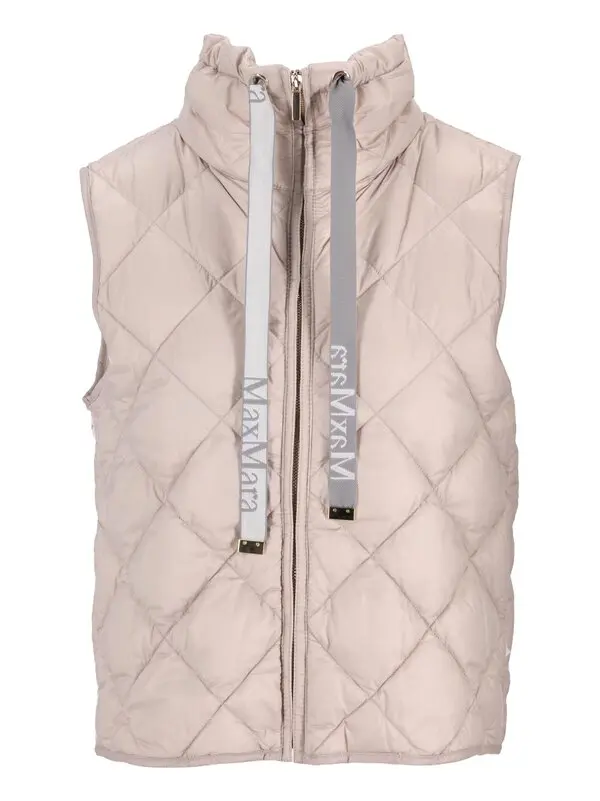 Max Mara Padded Gilet - Sabbia