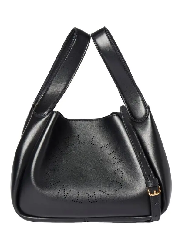 Stella McCartney Logo Double Bag - Nero