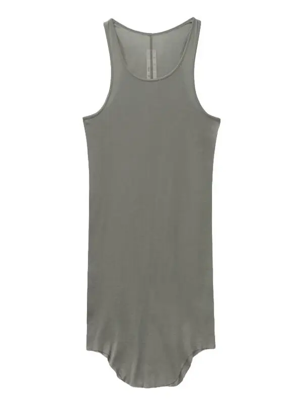 Rick Owens Ribbed Tank - Pearl
