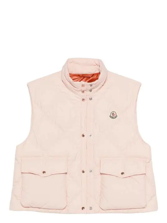 Moncler Biois Waistcoat - Pink