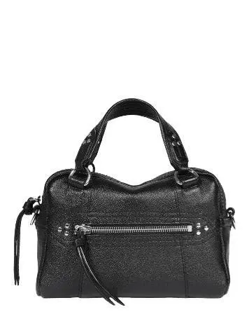 Jérôme Dreyfuss Mini Bowling Bag - Noir Silver